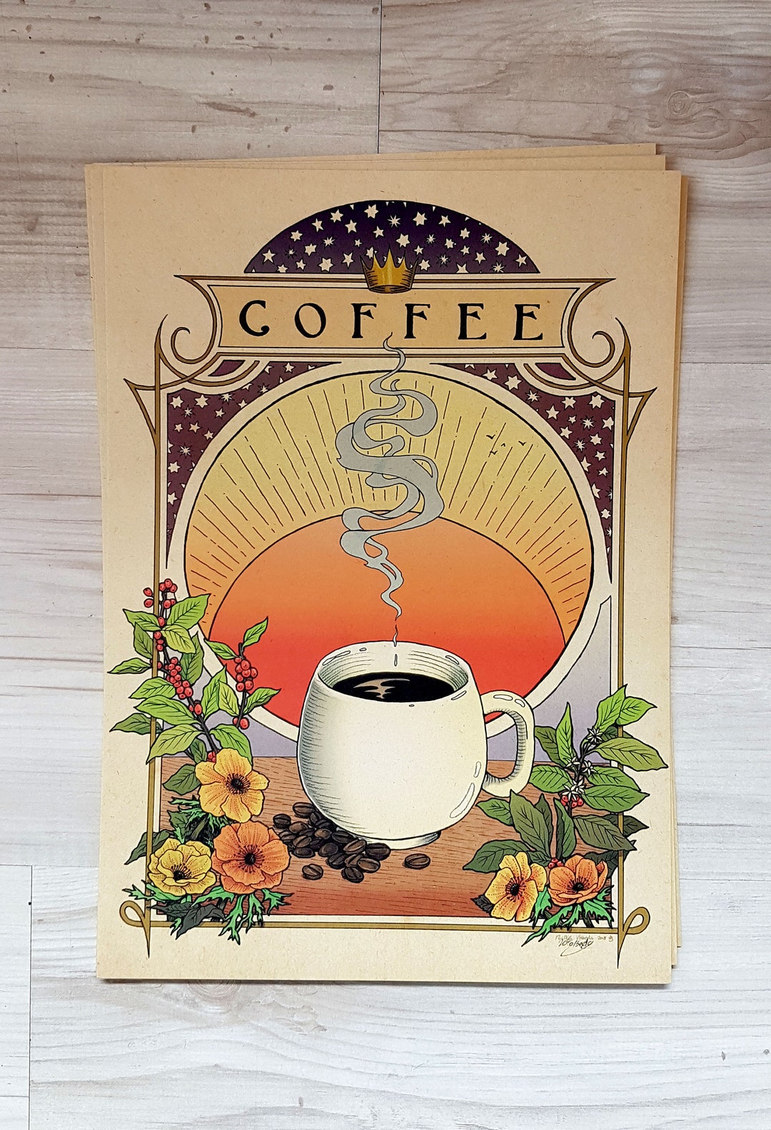 Coffee Print - Etsy