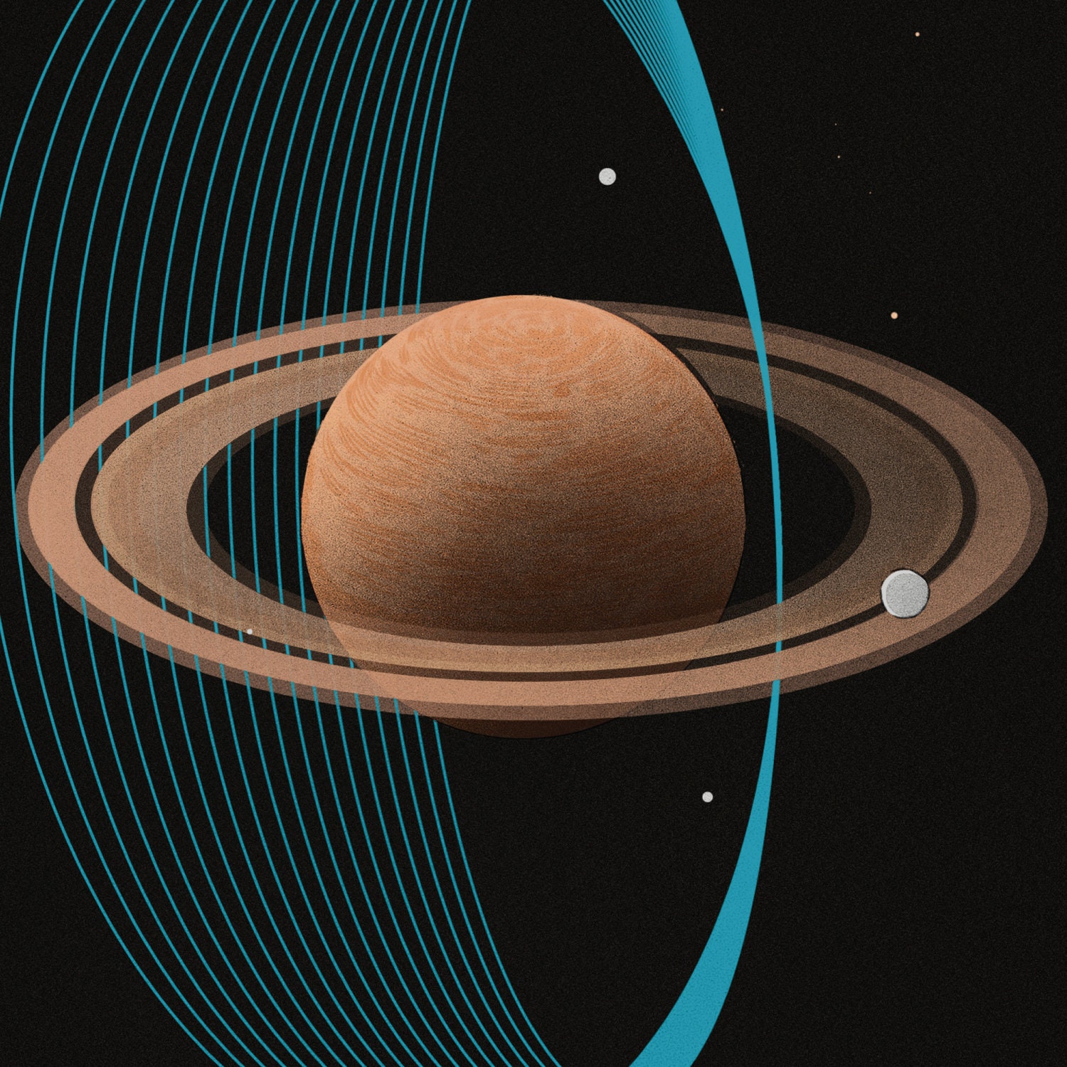 Cassini Logic A3 High-quality Art Print Onto 300gsm White | Etsy