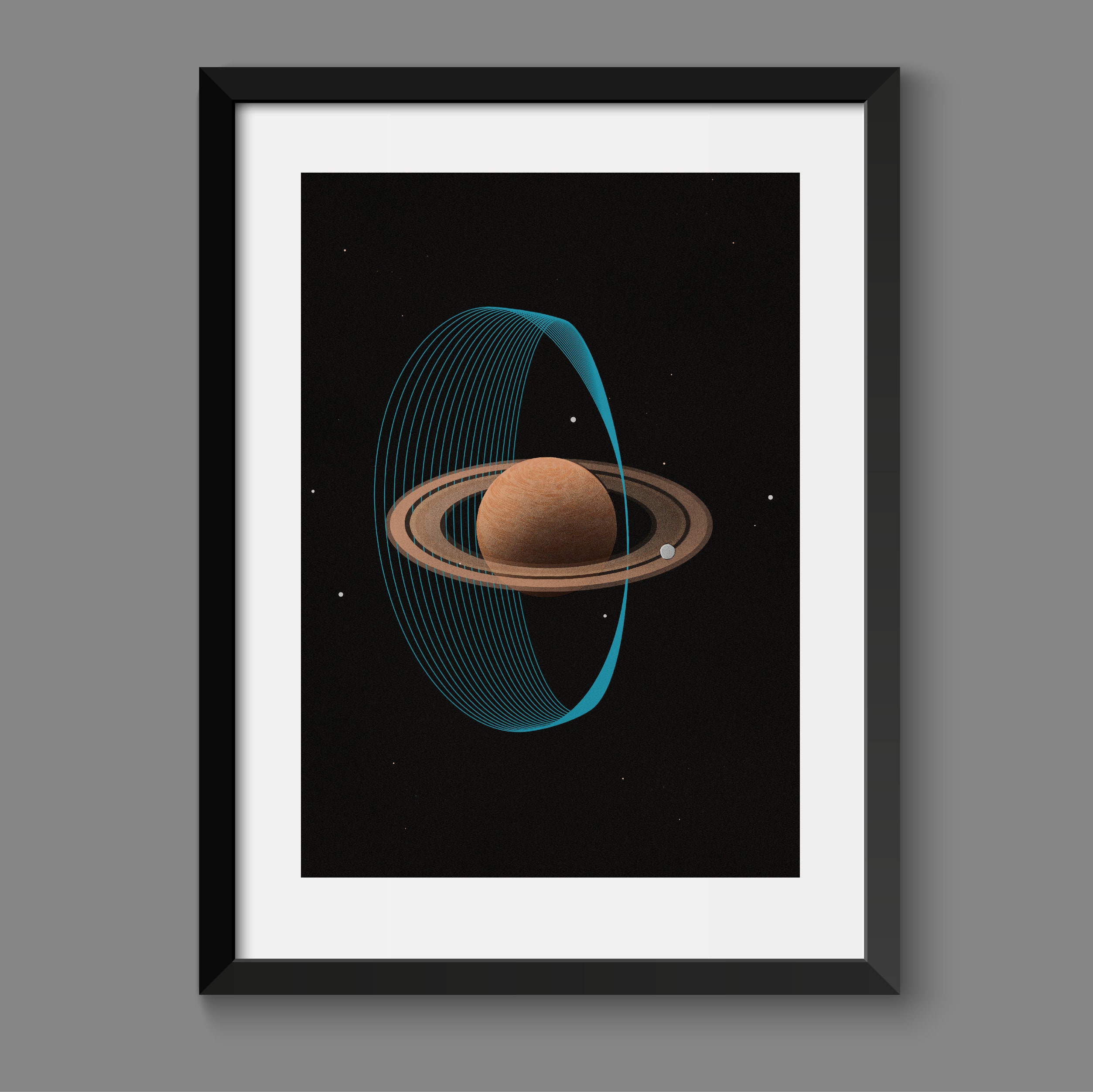 Cassini Logic A3 High-quality Art Print Onto 300gsm White | Etsy
