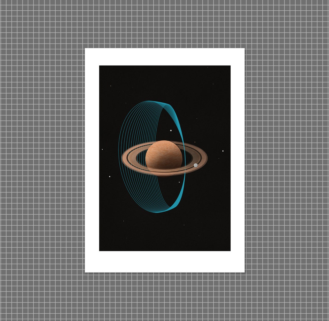 Cassini Logic A3 High-quality Art Print Onto 300gsm White Stock, by ...