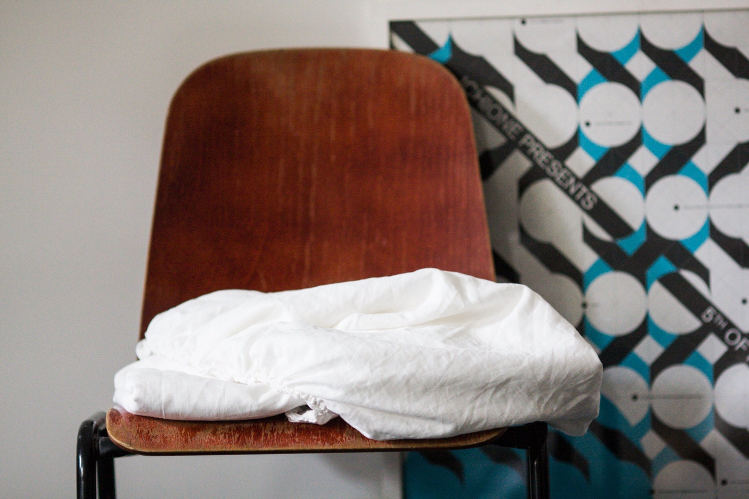 Washed Linen Fitted Sheet Linen Bedding White Fitted Sheet | Etsy