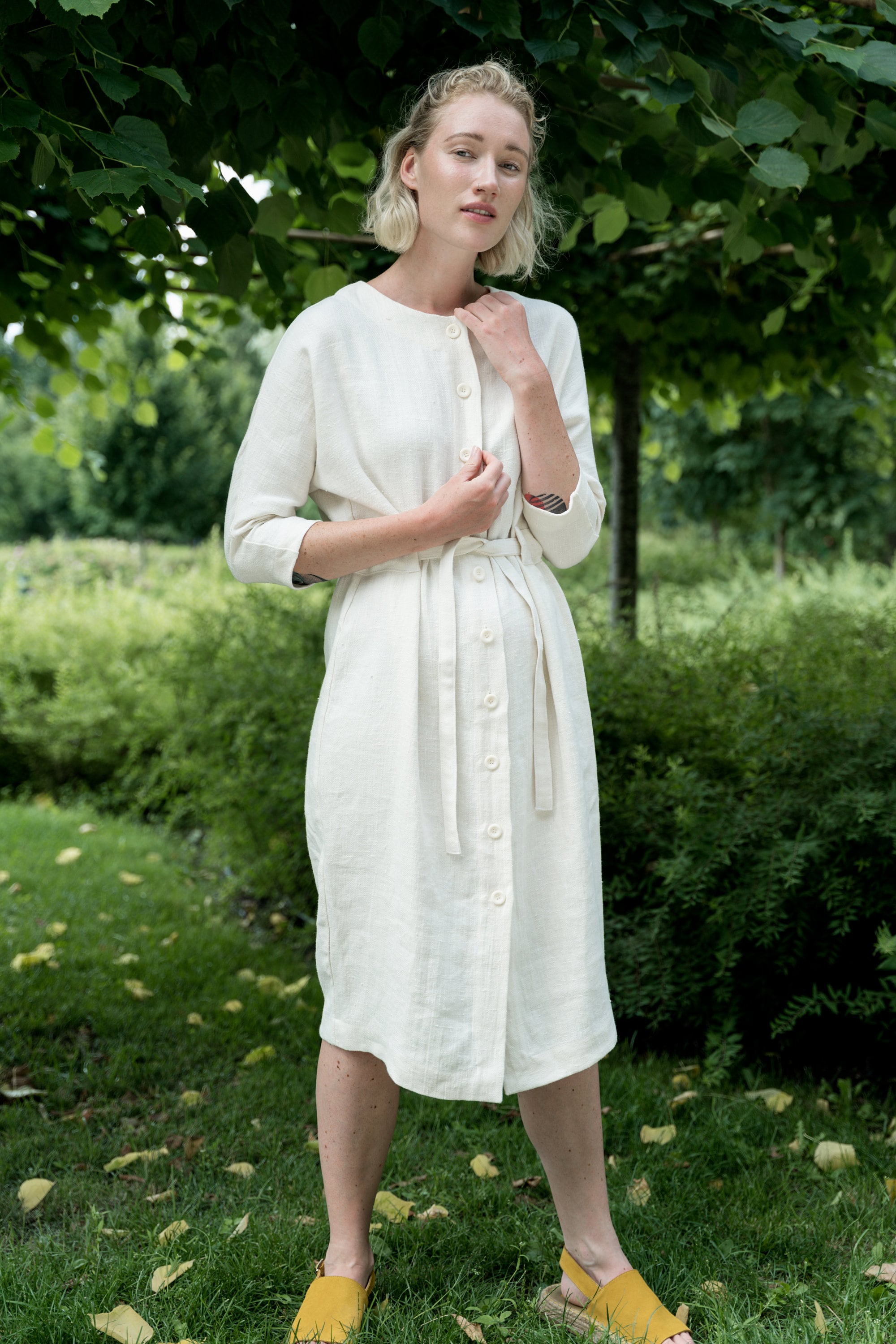 Cream White Linen Robe, Jewish Religious Robe, Judaica Clothing ...