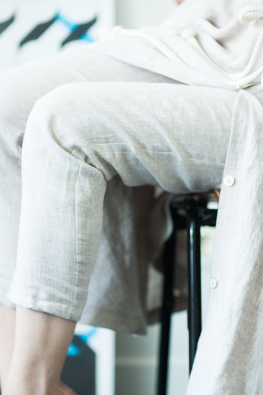 Linen Clothing, Linen Pajama Pants, Linen Trousers, Loungewear Women ...