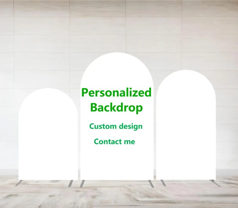 Custom Solid Arch Backdrop Stand Frame Fabric Cover Various - Etsy