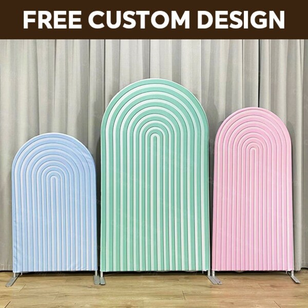 Ripple Arch Backdrop - Etsy