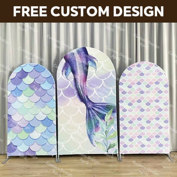 Mermaid Backdrop - Etsy