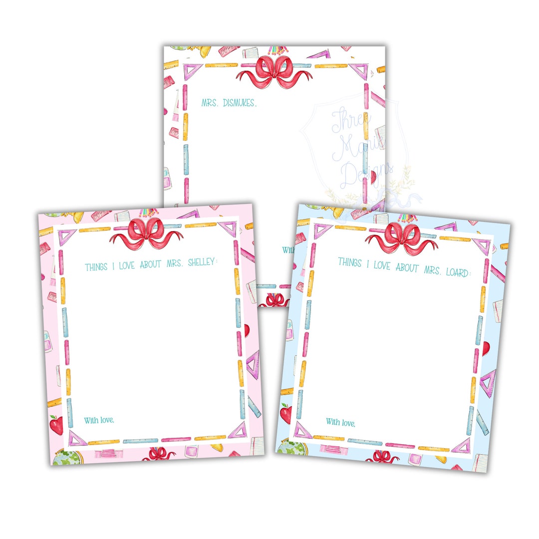 Editable Teacher Note Printable, Teacher Appreciation Week Letter ...