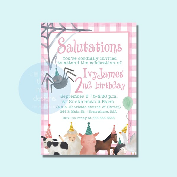 Charlottes Web - Etsy