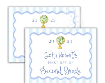 Editable First Day of School Sign Printable First Day of School Sign ...