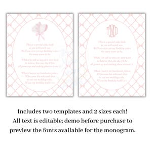 Birthday Cake Knife Poem Instant Download | Printable Cake Knife Poem ...