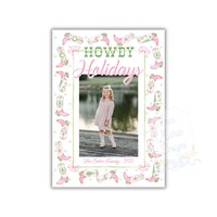 Christmas Santa Cowboy - Howdy Holidays - Greeting Card - Etsy