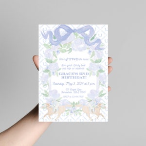 Kentucky Derby Birthday Invitation off TWO the Races Invite Horse ...