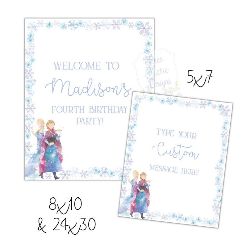 Frozen Party - Etsy