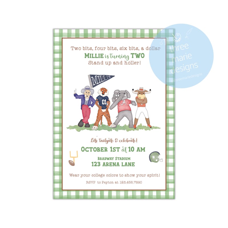 Iron Bowl Tailgate - Etsy