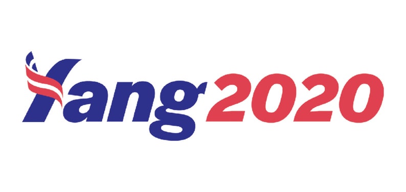 PACK of 100- Andrew Yang 2020 Stickers - Free Shipping! -yang 2020 Deal ...