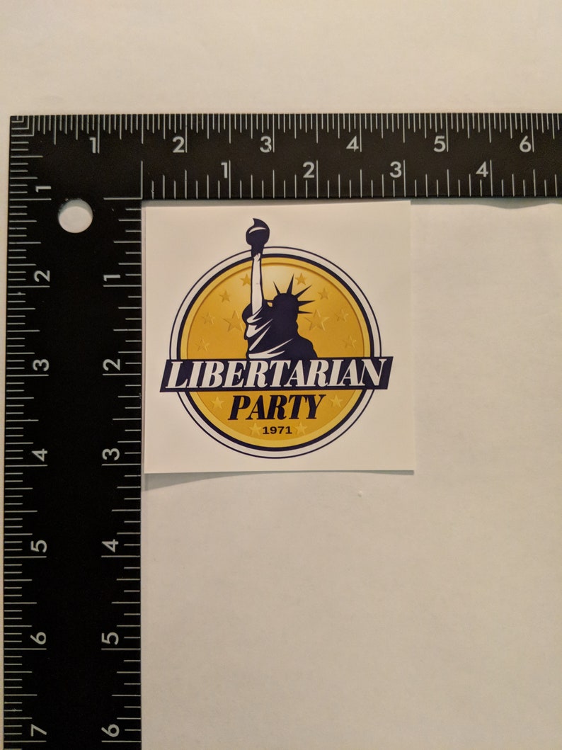 PACK of 20 libertarian Party Stickers free Shipping 20 PACK DEAL ...