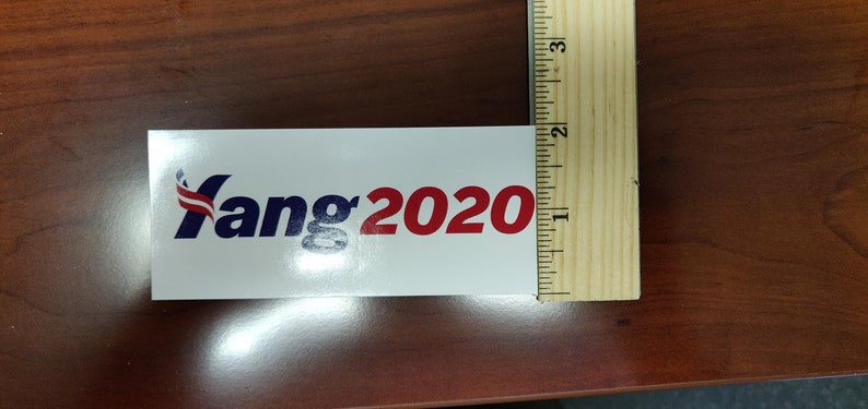 PACK of 100 Andrew Yang 2020 Stickers Free Shipping yang - Etsy