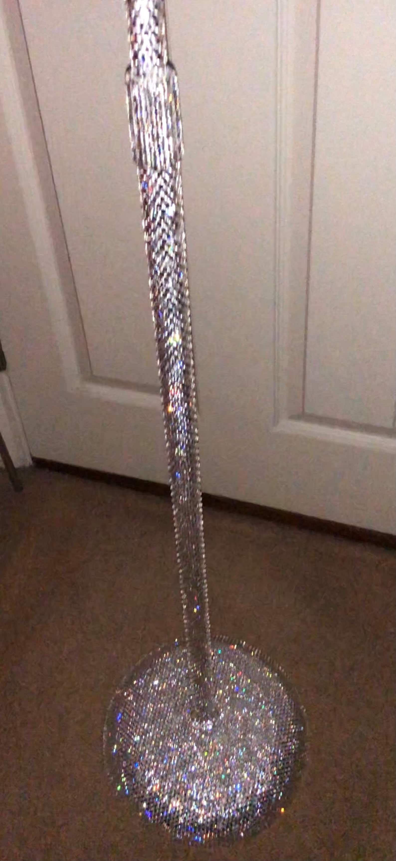 Microphone Stand and Clip Crystal Embellished Crystallized - Etsy