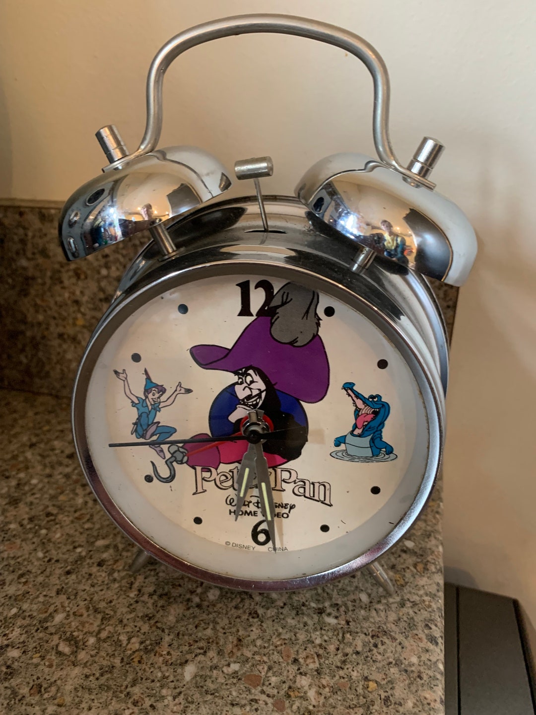 Vintage Peter Pan Alarm Clock - Etsy