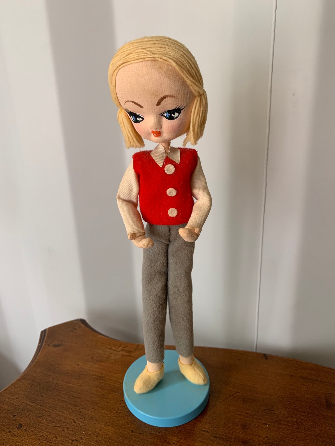 Vintage Pose Doll Mod Girl - Etsy Australia