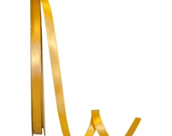 Gold Satin Ribbon - Etsy