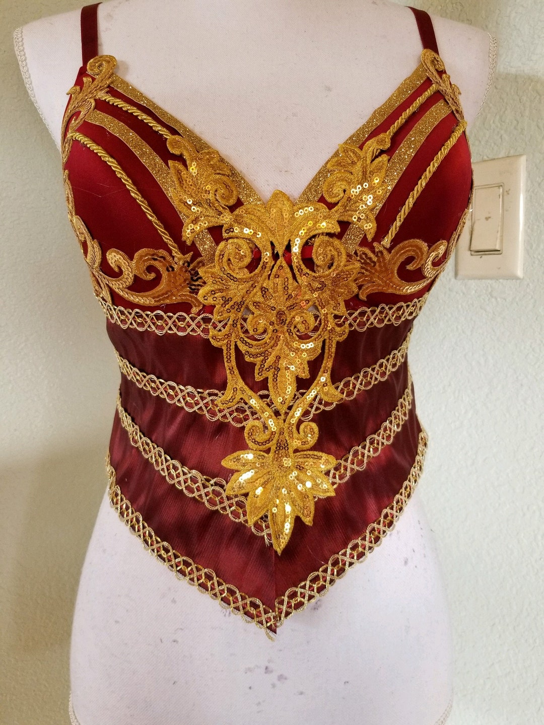Bedazzled Rave Bra - Etsy