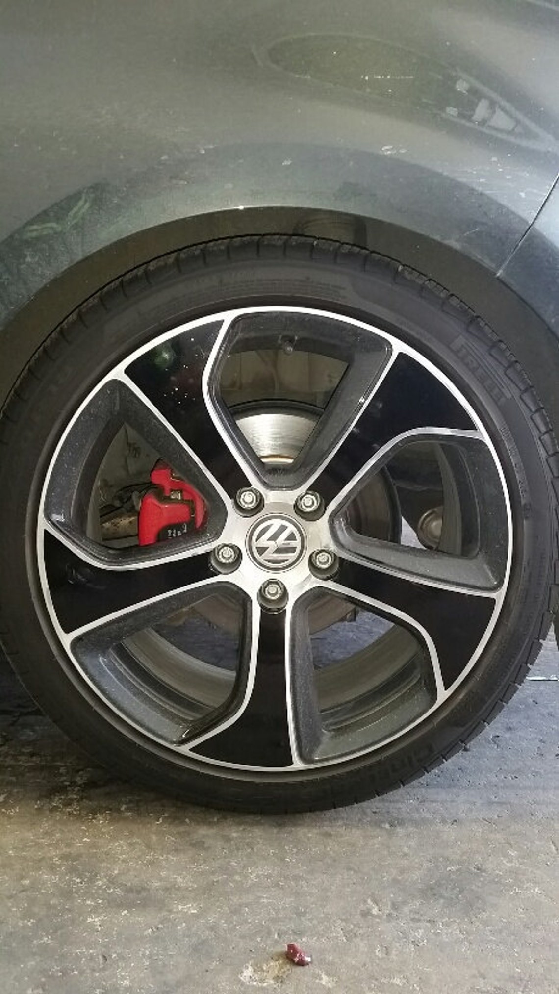 VW MK7 Gti Austin Wheel Decal "aus Decal Kit" - Etsy