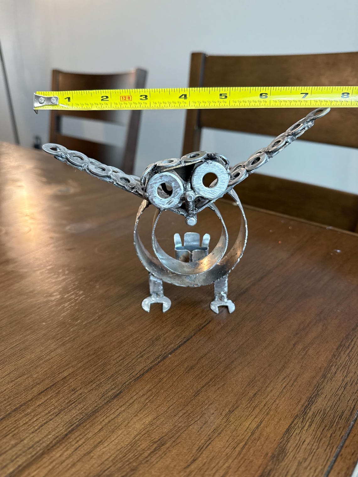 Welded Metal Art Owl - Etsy