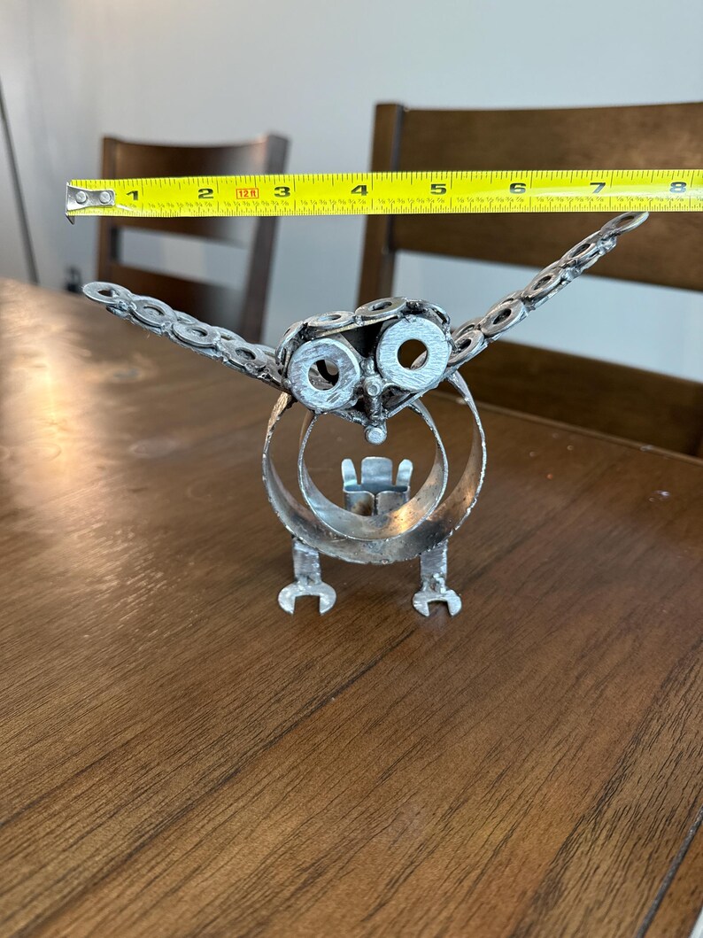 Welded Metal Art Owl - Etsy