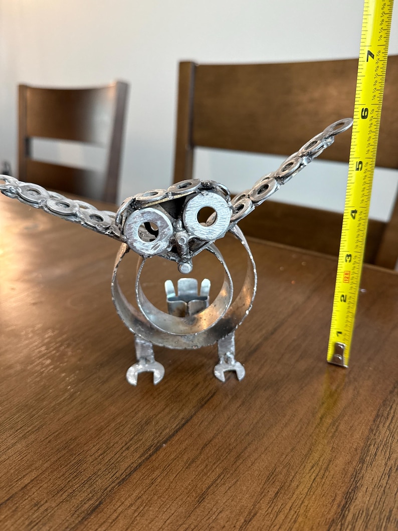 Welded Metal Art Owl - Etsy
