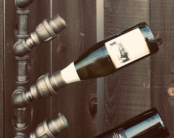 Industrial Wine Rack - Etsy