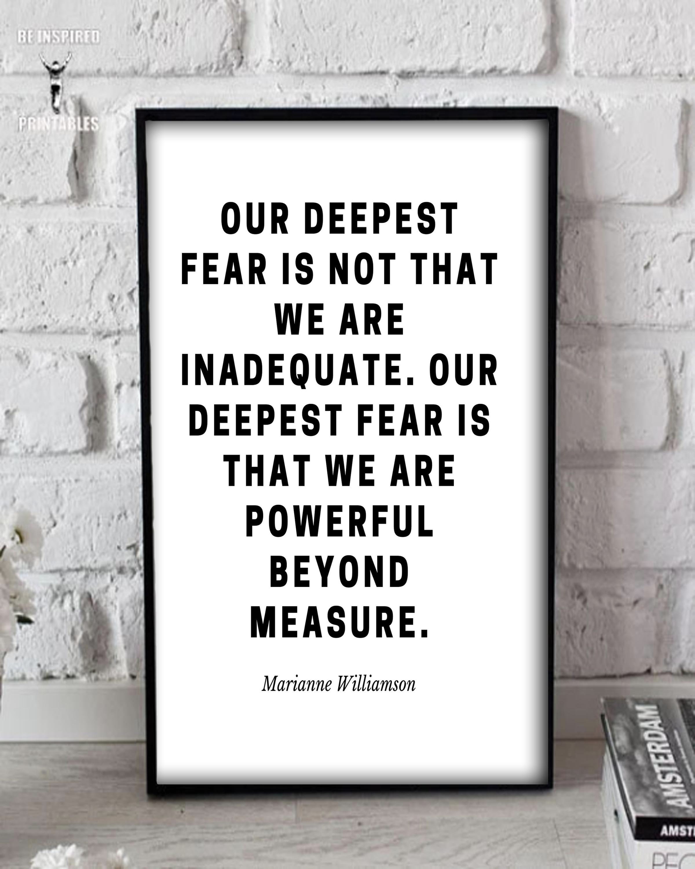 Our Deepest Fear Is Not That We Are Inadequate Coach Carter