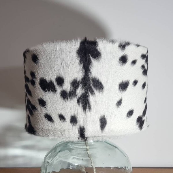 Cowhide Lamp Shade - Etsy UK