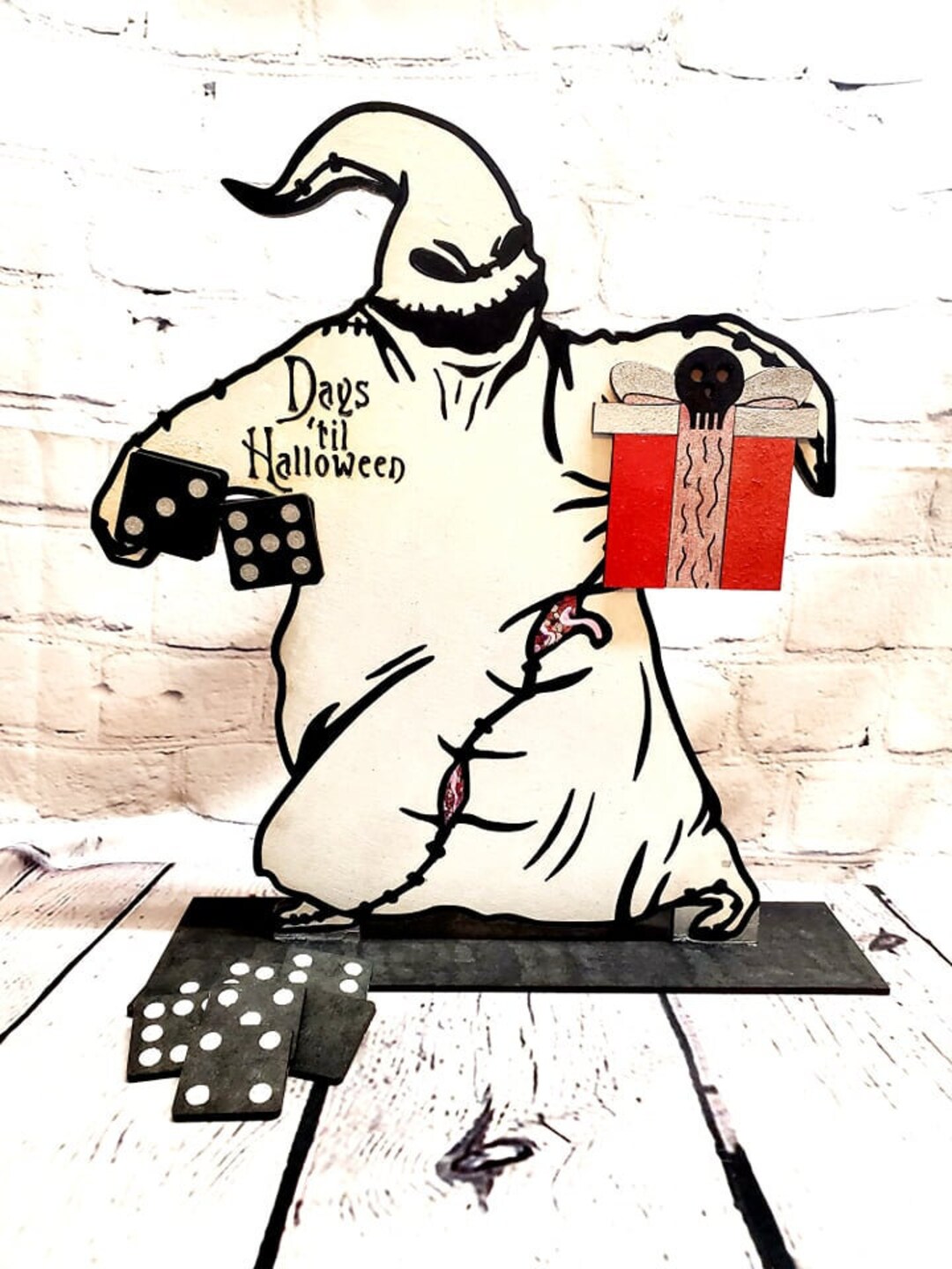 Digital Oogie Boogie Nightmare Before Christmas Stand up Halloween ...