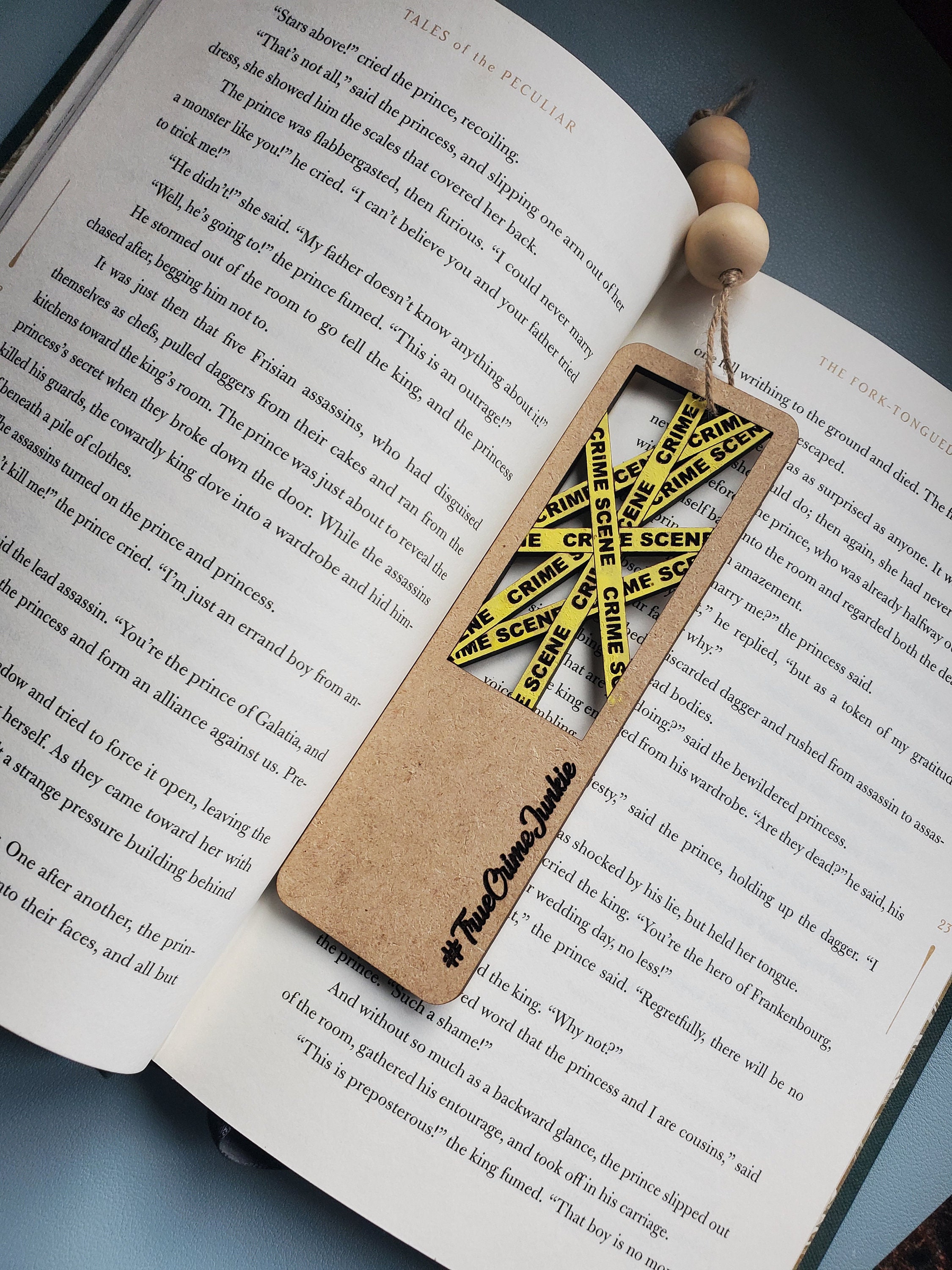 Digital File for True Crime Crime Scene Scary Bookmarks DIY - Etsy