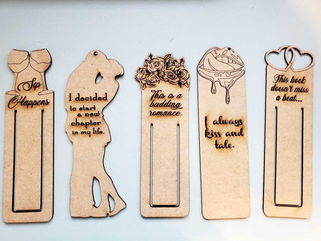 Digital File for Romance, Love Story Bookmarks, DIY Coloring Bookmarks ...