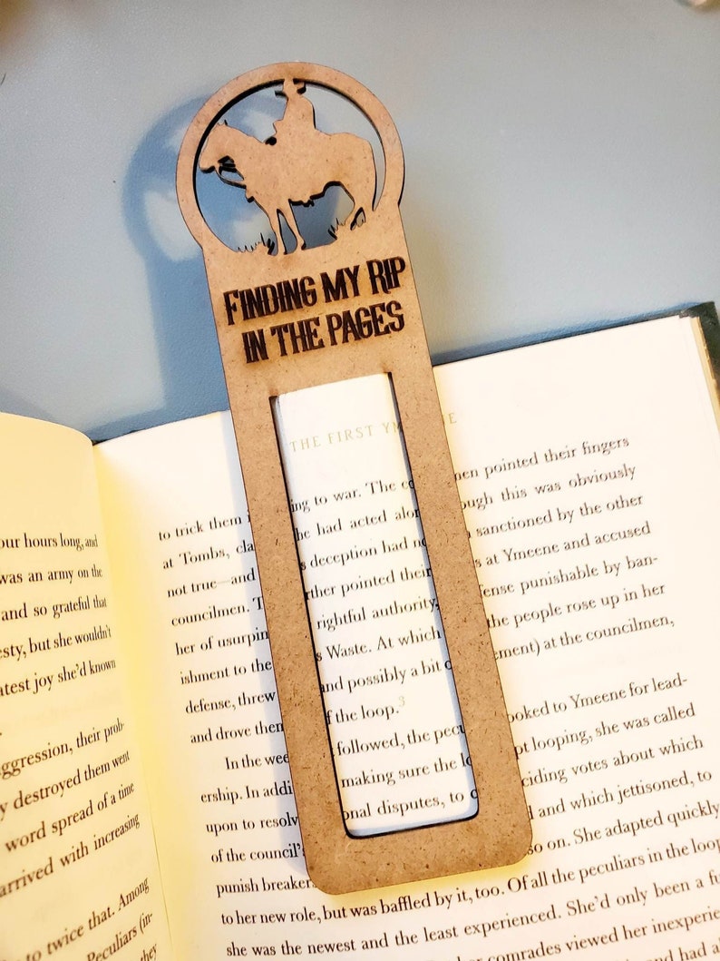 Digital File for Cowboy Yellowstone Romance Bookmarks DIY - Etsy