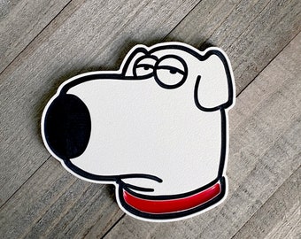 Family Guy Brian Sticker - Etsy