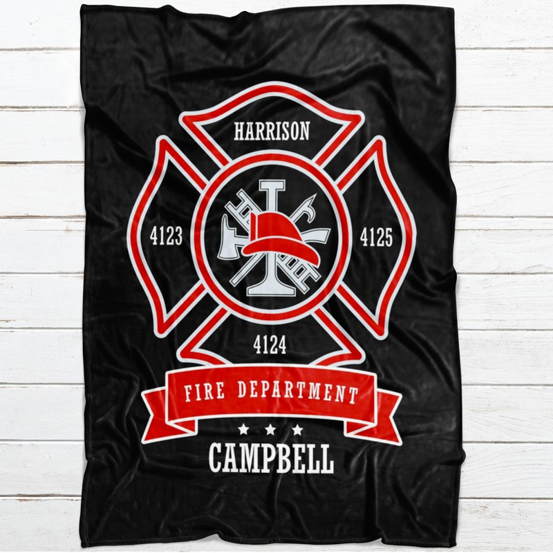 Fireman Blanket - Etsy