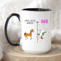 SOCIAL WORKER Funny Mug, Social Worker, Social Worker Mug, Social ...