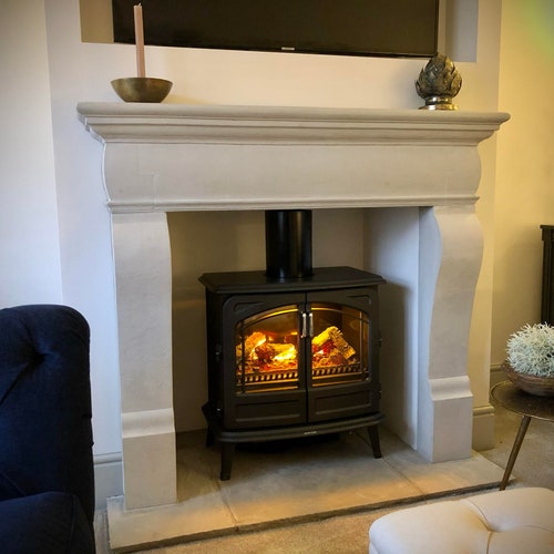 Cast Stone Surround for Fireplace | Etsy