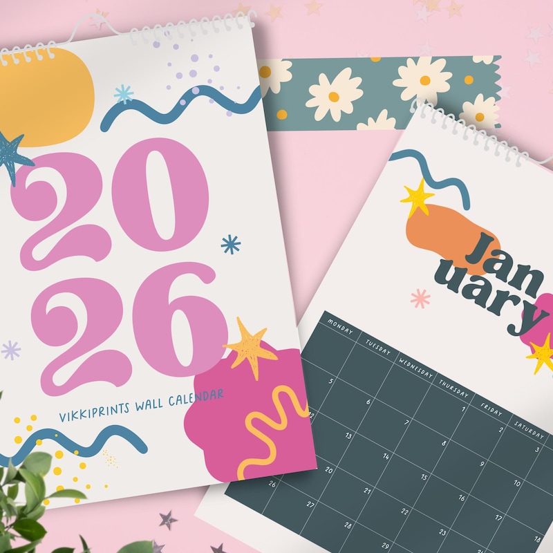 2026 Funky Calendar - Etsy UK