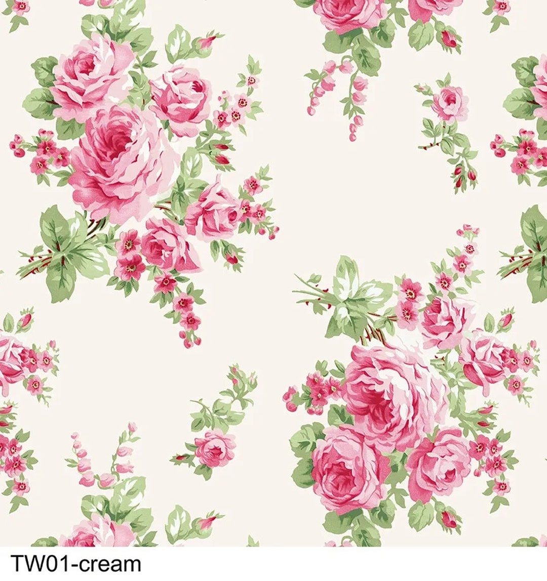 Tanya Whelan Fabrics Barefoot Tw01 Cream - Etsy