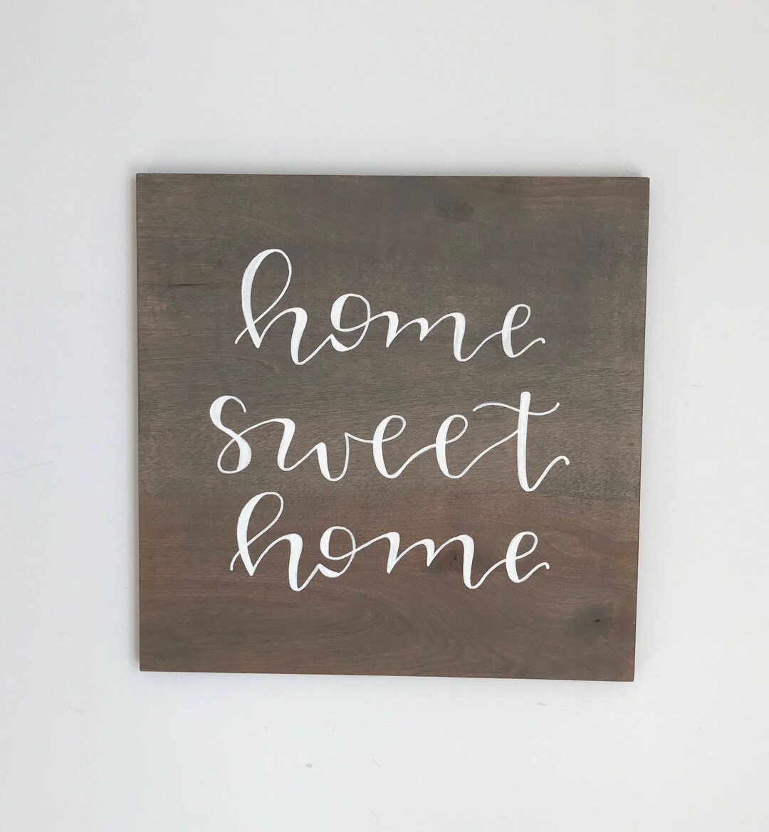 Home Sweet Home L Home Sign L State Home Sign L State Outline L Wooden ...