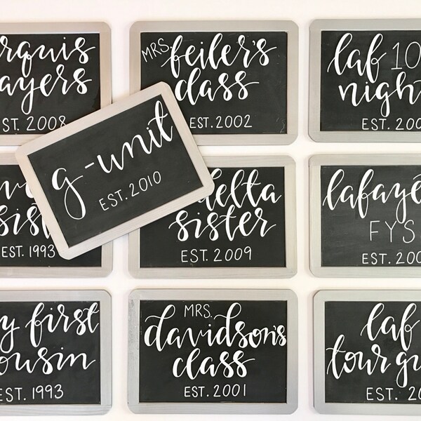 Chalkboard Signs - Etsy