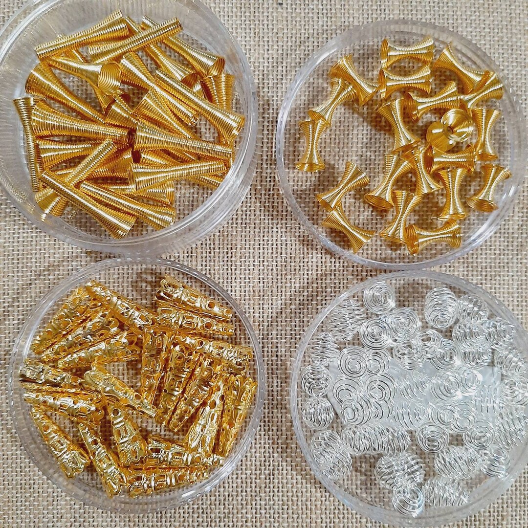 Bead Cones and Caps/ Jewelry Craft Making, Bulk Supplies - Etsy