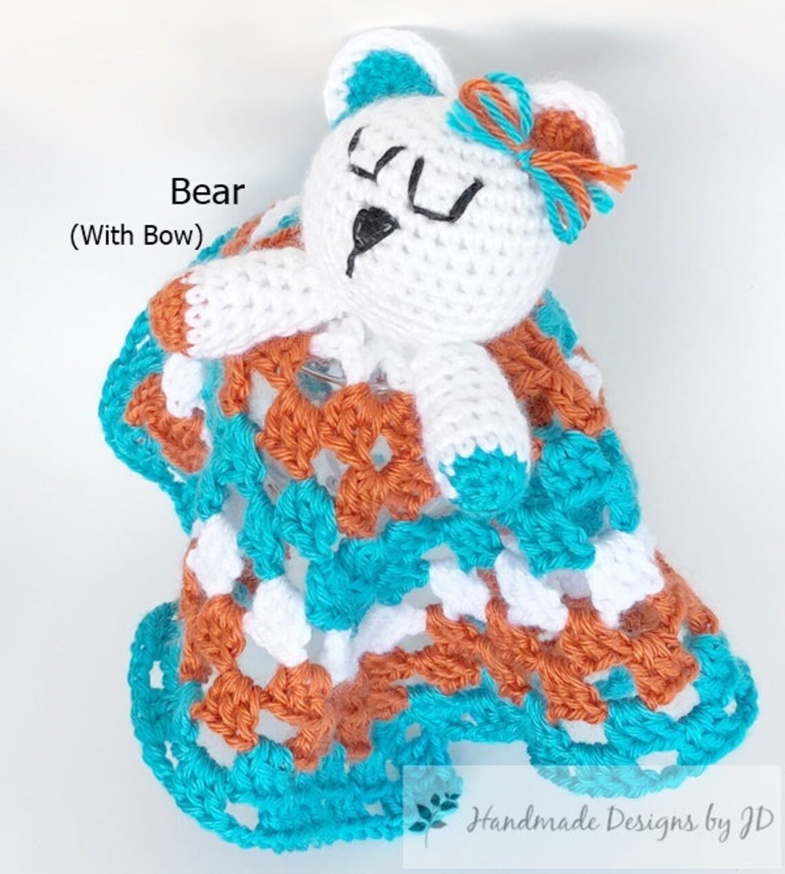 Handmade Crochet Miami Dolphins Inspired Lovie Blanket Baby - Etsy UK