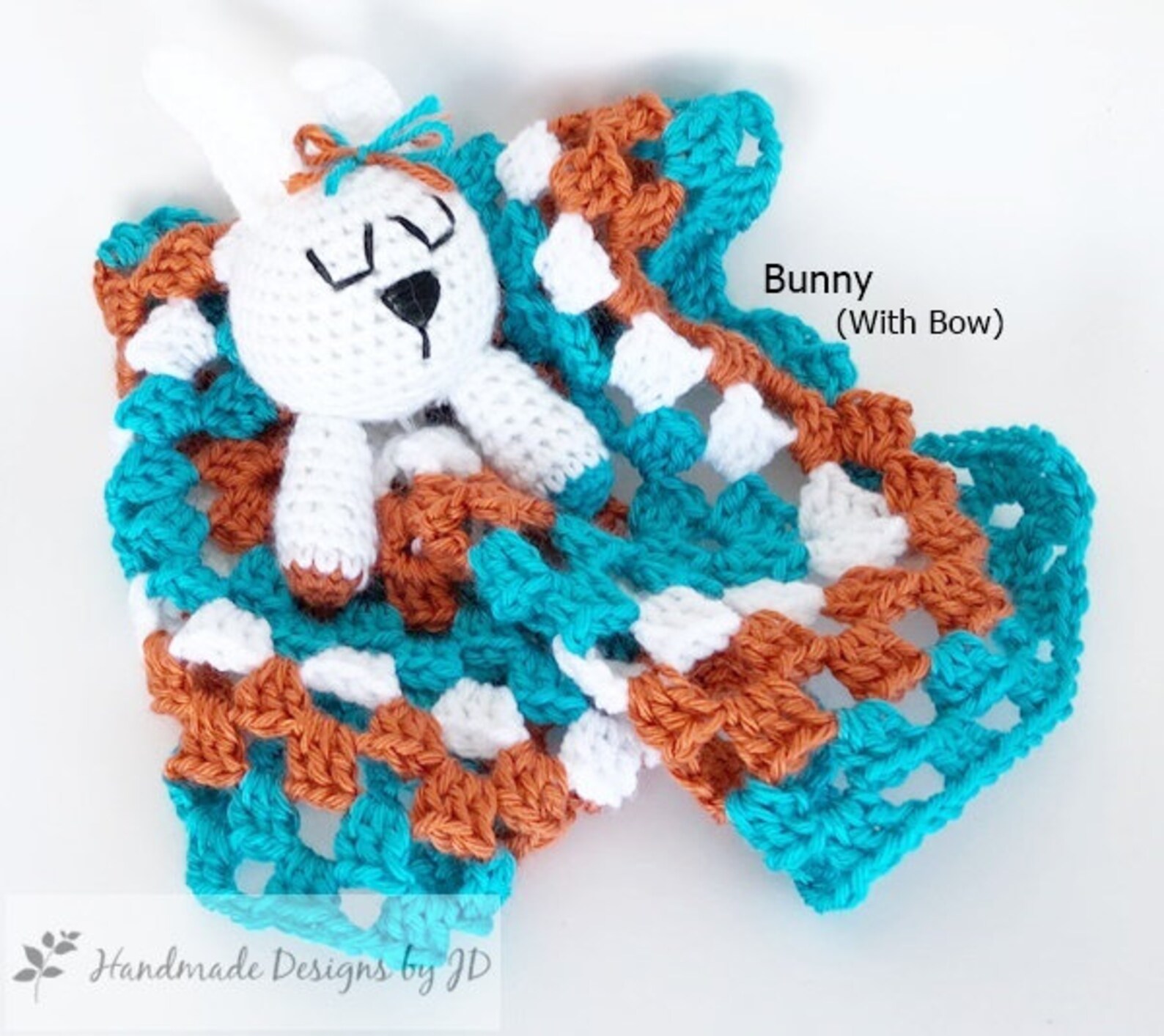 Handmade Crochet Miami Dolphins Inspired Lovie Blanket Baby - Etsy UK