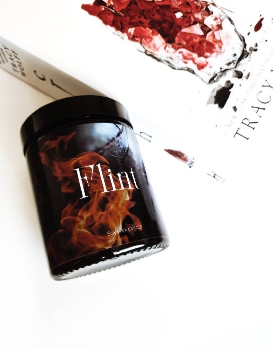 Flint / Book Inspired Candle / Crave - Etsy