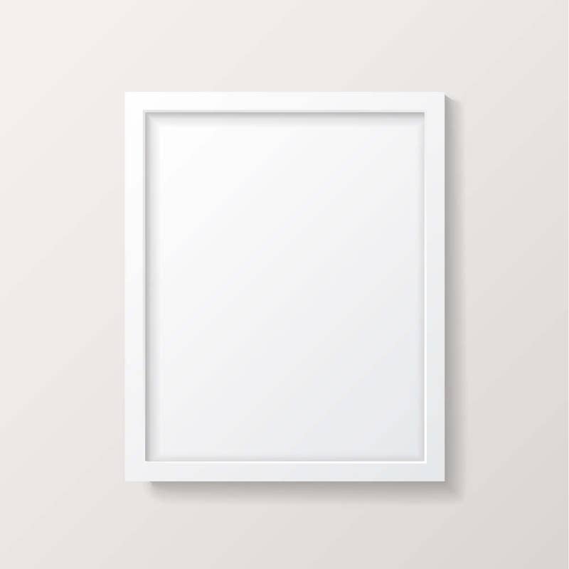 Empty White Frame - Etsy